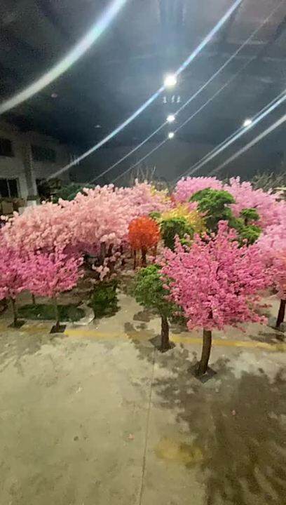 GGMM Red Maple Shaped Tree Simulation Red Maple Large Ho Mall ...