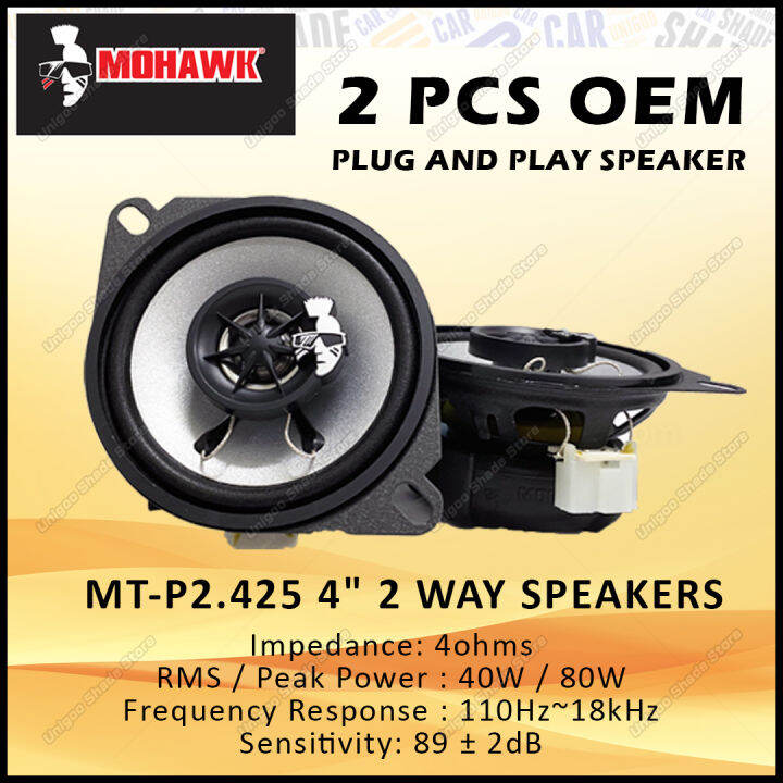 Kereta Speaker 100% Original MOHAWK MT Series Plug & Play Speaker ...