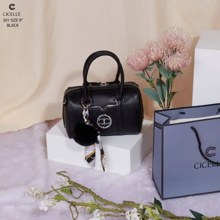 กระเป๋าแบรนด์ CICELLE ทรงหมอน งานสวยมาก | Lazada.co.th