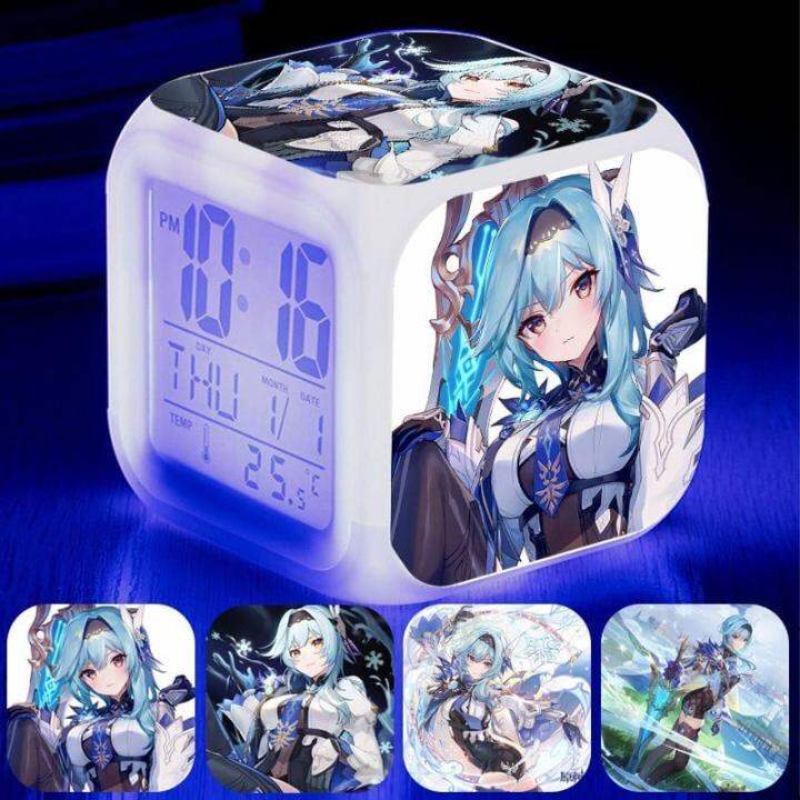 genshin impact clock with LED light | Lazada