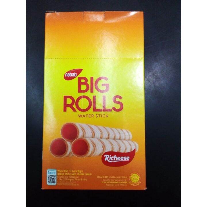 Nabati Big Rolls Keju 16 gram | Lazada Indonesia