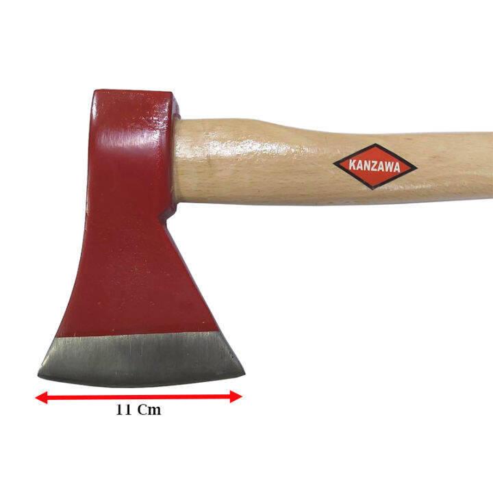 MB - Kampak Gagang Kayu 700 Gram Kanzawa / Kapak Kayu / Kampak Merah ...