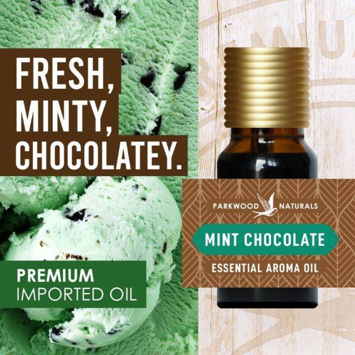 Essential Oil Aroma Pure Diffuser Scent Water Soluble Mint Chocolate ...