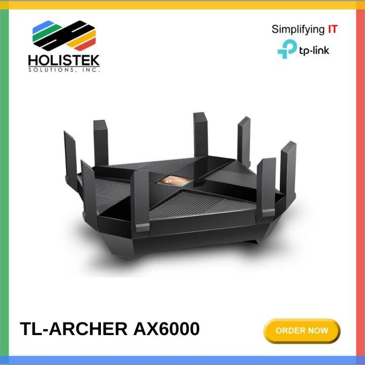 TP-Link Archer AX6000 Dual Band Wifi 6 Router (AX6000) (TL-ARCHER ...