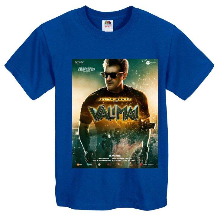 Ajith Kumar Vallimai New Look Poster T-shirt in Malaysia | Lazada