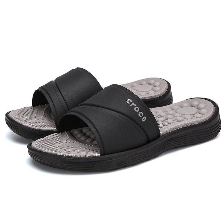Hot lubeng8596vb 2022 new style crocs flip flops Massage slippers ...