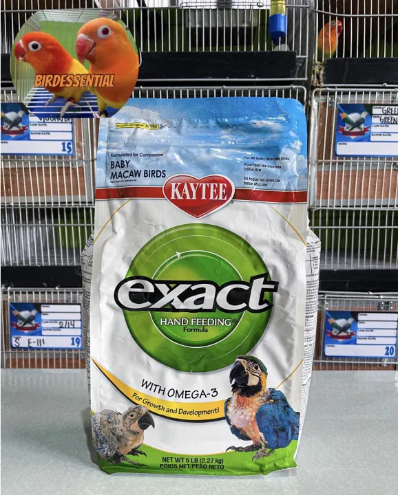 Kaytee Exact Hand Feeding Formula for Baby Macaw Birds (5lb) | Lazada PH