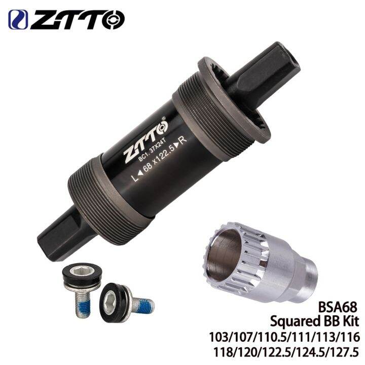 ZTTO Bicycle Square Tapered Threaded Bottom Bracket Kit BSA 68 Tool ...