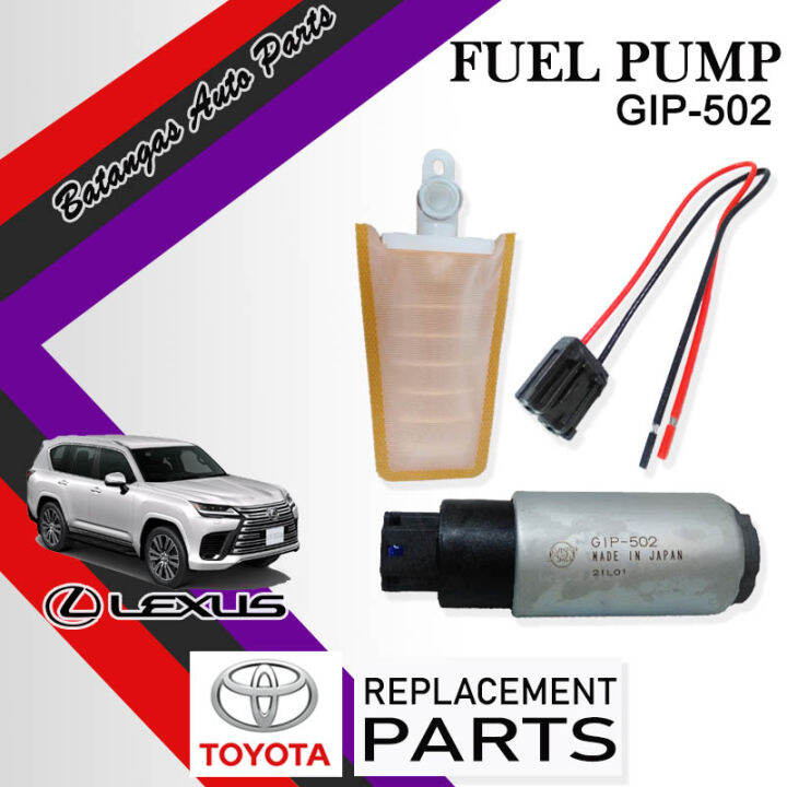 FUEL PUMP TOYOTA LEXUS GIP-502 MADE IN JAPAN | Lazada PH