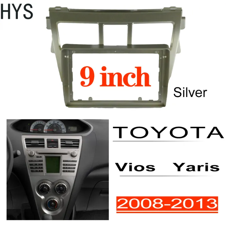 HYS car stereo 2din panel dash board fit for TOYOTA Vios Yaris 2008 ...