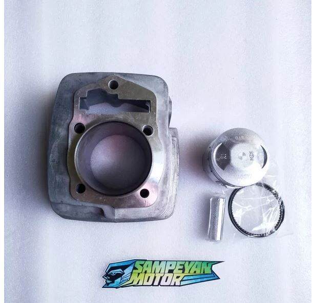 Block Blok Cylinder Silinder Kit Piston Seher Seker Honda GL Pro Neotech Mega Pro 156 Cm3 Nagoya ...