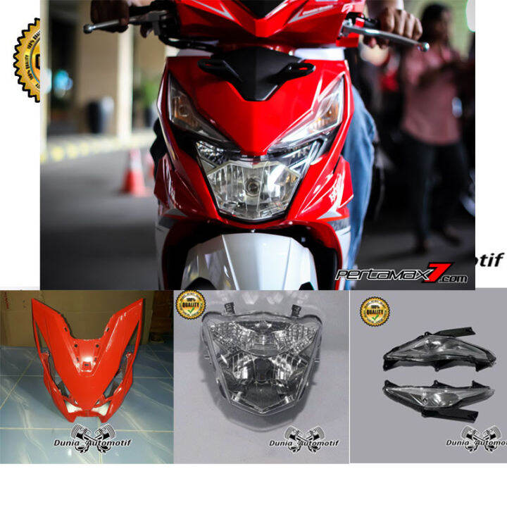 Full set full Body Depan Beat Atau Tameng Depan Beat 2016 sd 2019 merah ...