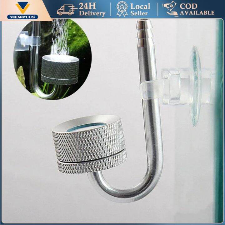 Aquarium CO2 Atomizer System Diffuser Carbon Dioxide Reactor Aquatic ...