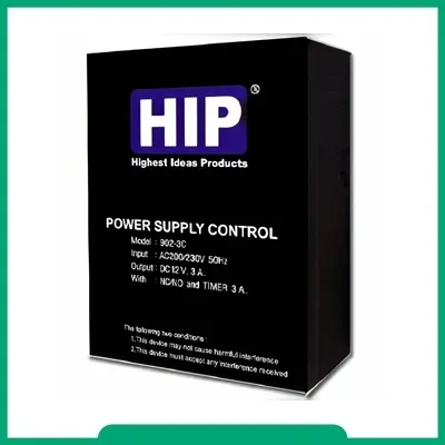 HIP ตู้ Power Supply 12V 3A สำหรับระบบ Access Control หรือระบบรักษาความ ...