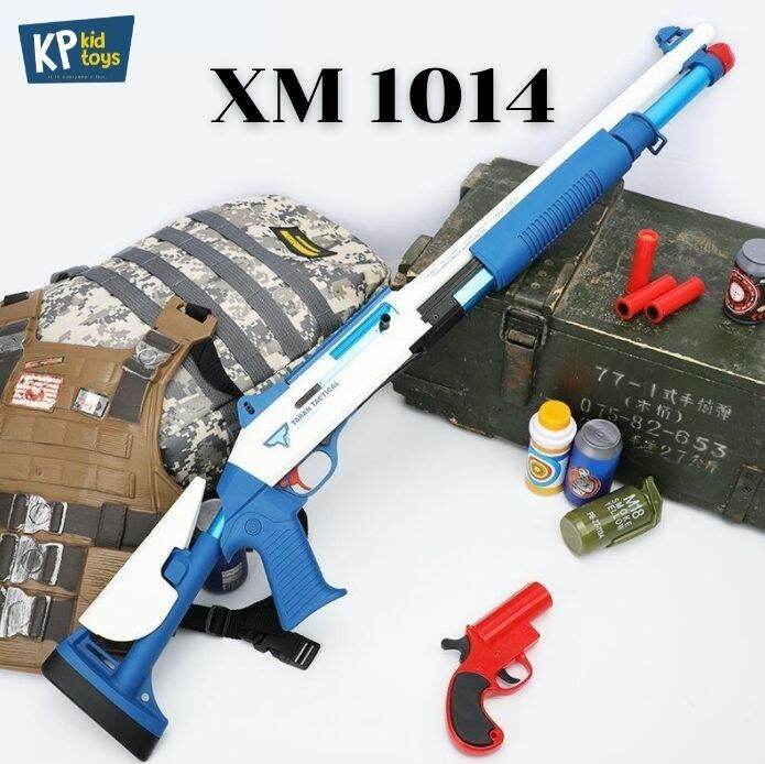 【รุ่น PREMIUM เสมือนจริง】ปืนลูกซอง ปืนXM1014 ปืนของเล่นเด็ก ปืนกล ปืนกระสุนโฟม ปืนเด็กเล่น ปืนกล ...