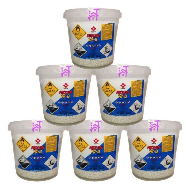 CHLORINE POWDER GRANULES ORIGINAL NICLON JAPAN PER KILO Home care ...