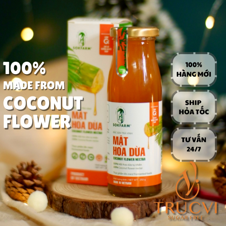 Mật Hoa Dừa SOKFARM (Coconut Flower Nectar) Plant-based | Lazada.vn