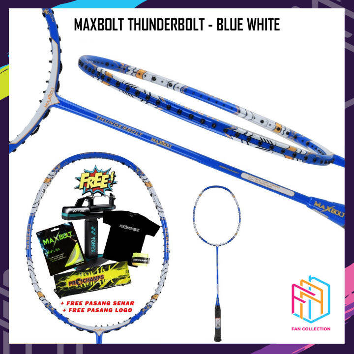 New Color MAXBOLT Thunderbolt Raket Badminton | Lazada Indonesia