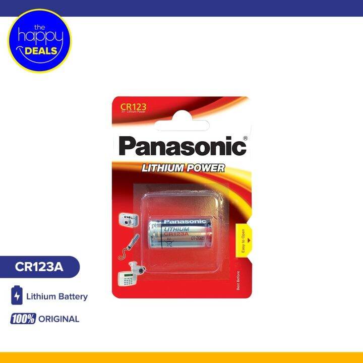 【COD】 Lithium Battery CR123A Blister Pack | Lazada PH