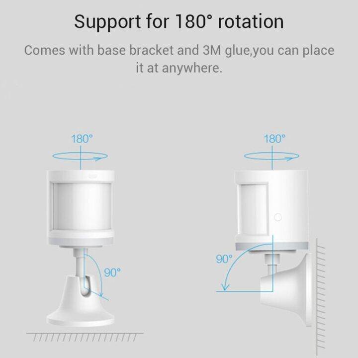 Aqara Motion Sensor Smart Human Body And Light Sensor Work With Zigbee ...