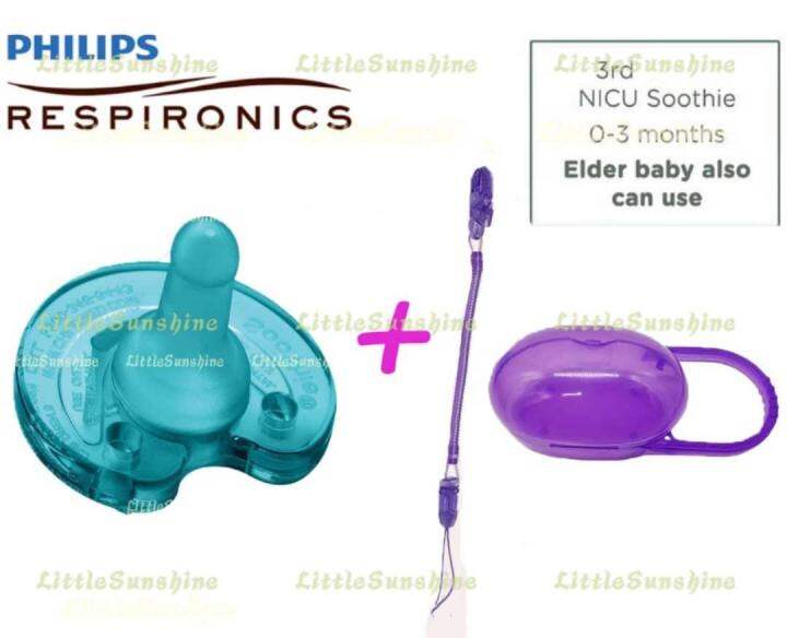 [Original USA]Philips NICU Soothie Notched Pacifier - Natural Scent ...