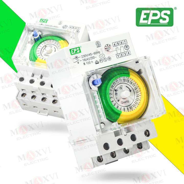 EPS 24 hrs Power Reserve Time Switch Din Rail Timer | Lazada