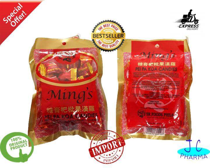 Authentic Ming's Pei Pa Koa Candies ( 120 g ) | Lazada PH