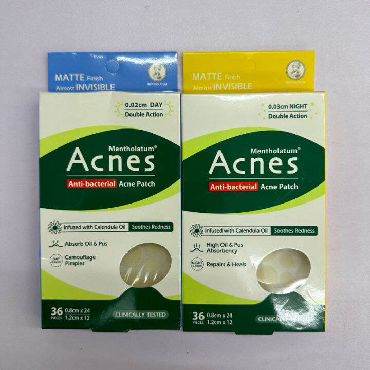 (GOODLIFE) - MENTHOLATUM ACNES PATCH NIGHT / DAY - 36S | Lazada
