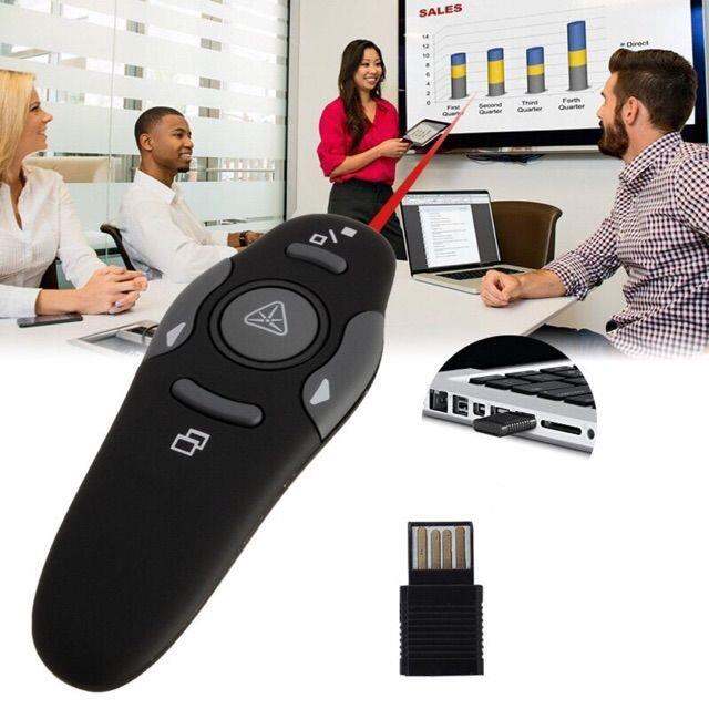 RF 2.4GHZ Wireless Remote Presentation usb control ppt | Lazada PH