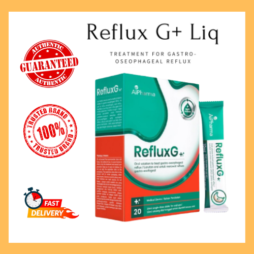 AiPharma RefluxG+ Multi Action Sachet 10ml x 20s for gastric, heartburn ...