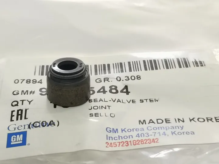 GM Valve Seal Set - 8 pcs - for Chevrolet Spark 2005-2010 / Chevrolet ...