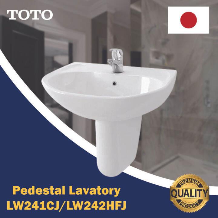 TOTO Wastafel LW241CJ Body Only | Lazada Indonesia
