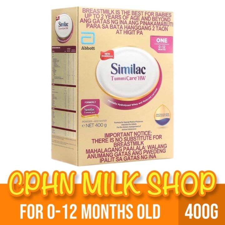 Similac TummiCare HW One 400g 0-12 Months Old Infant Formula | Lazada PH