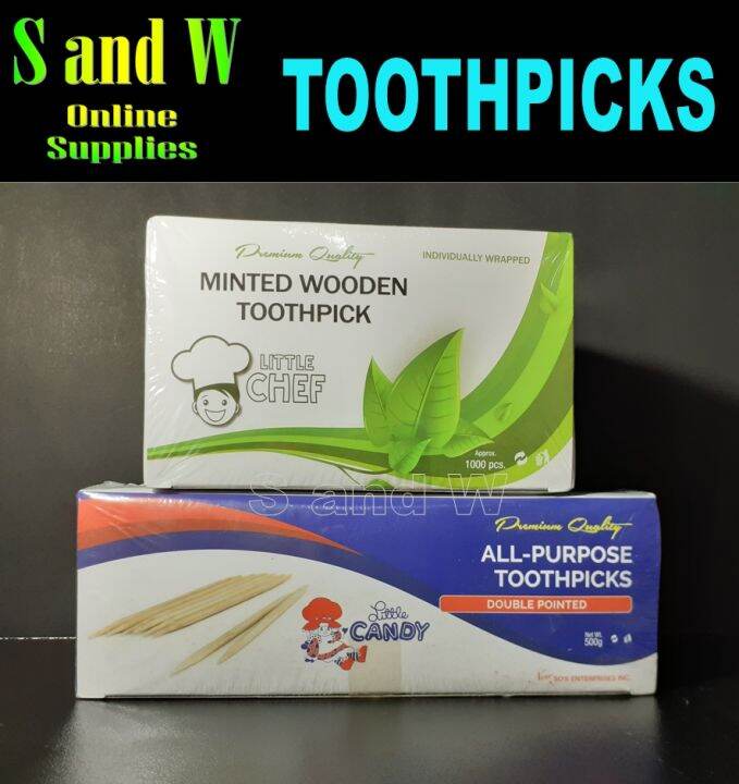 Minted Toothpick, Wooden Toothpick | Lazada PH