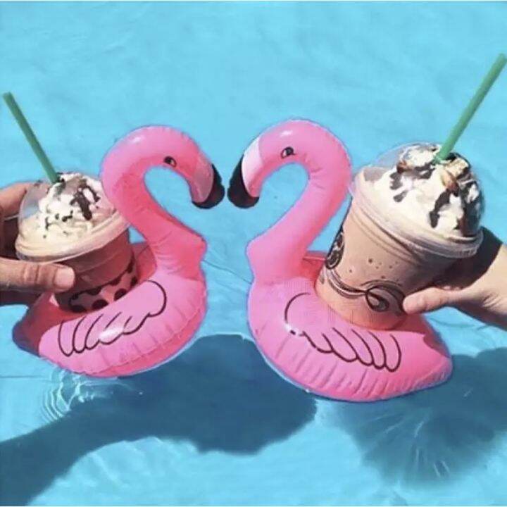 Polestar Flamingo Drink Holder Inflatable Mini Floater | Lazada PH