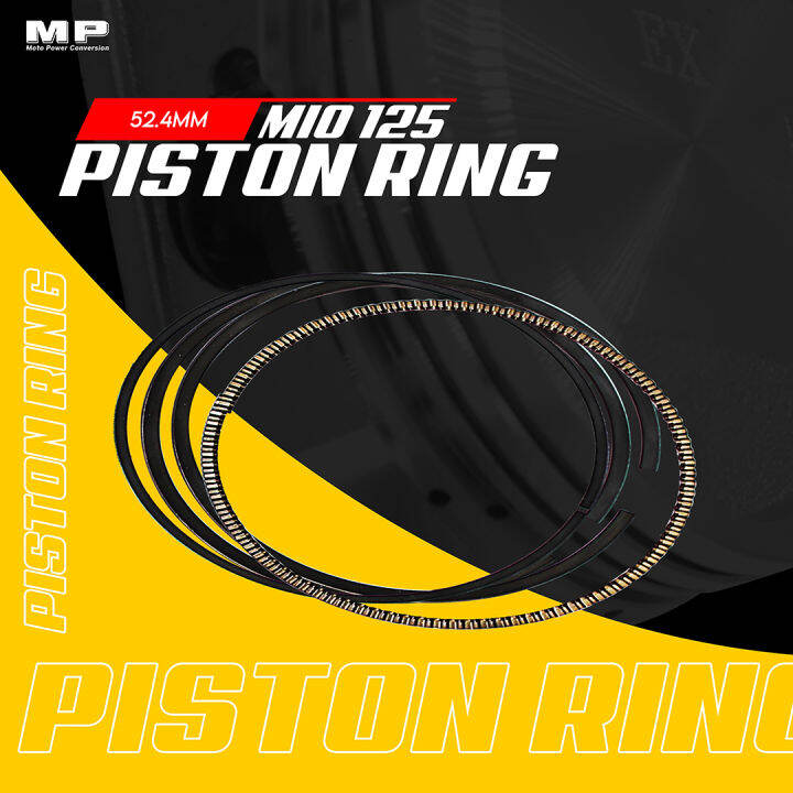 RF MP PISTON RING MIO 125/XEON 52.4MM-STD (STANDARD) | Lazada PH