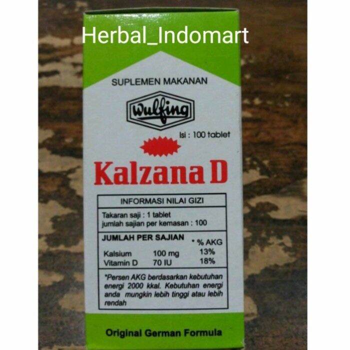 kalzana d tablet kunyah @100tablet | Lazada Indonesia