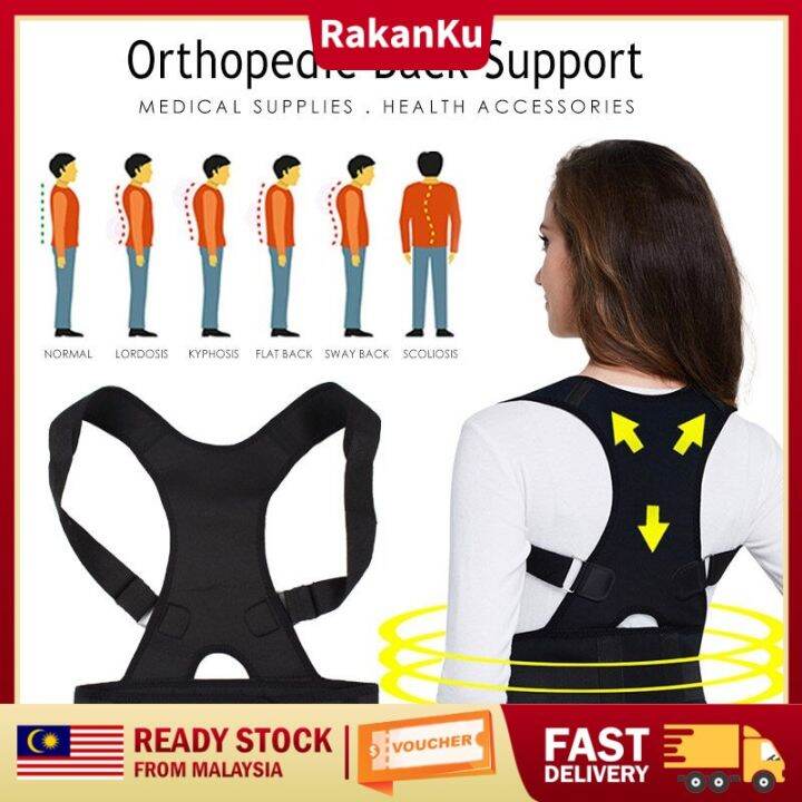 RakanKu Malaysia Orthopedic Back Support Chiropractic Straightener ...