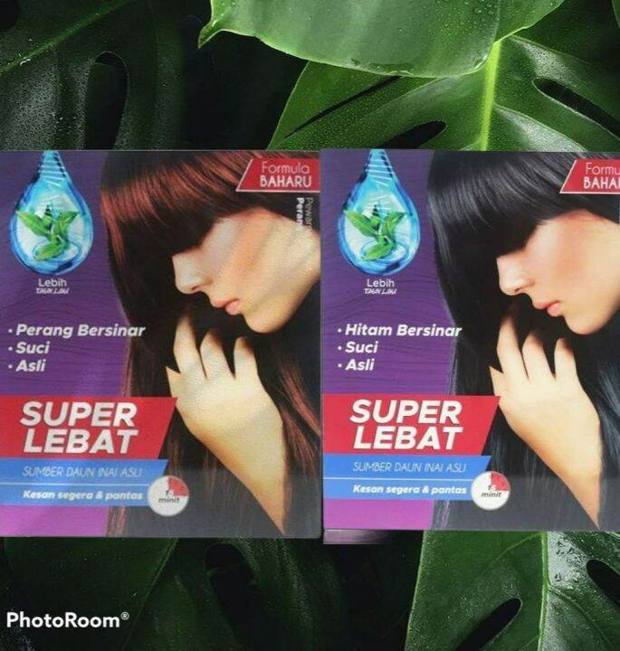 DHERBS PEWARNA RAMBUT HITAM / PERANG (NEW) | Lazada