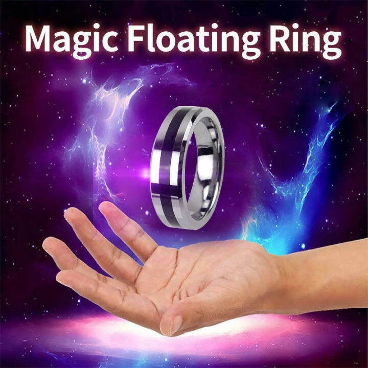Magic show Magic Trick Floating Ring Magic with Gift Flying card ... Magic show Magic Trick Floating Ring Magic with Gift Flying card ...