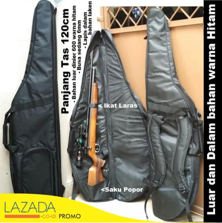Tas Sen*pan / Bedil / Airsoft / GUNBAG / GUN BAG bisa Jinjing & Ransel ...