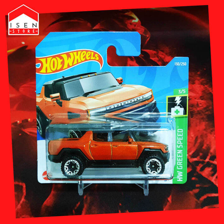 Hot Wheels - GMC Hummer EV - HW Green Speed 3/5, Toy Cars & Trucks for ...