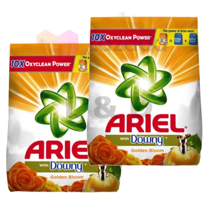 Ariel Detergent Powder Golden Bloom 630g x 2 packs | Lazada PH