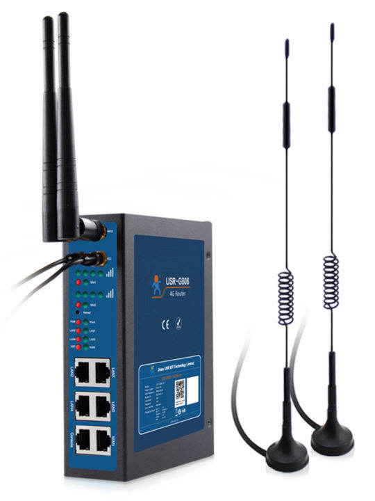 PUSR EMEA & APAC WiFi Industrial Long Range 4g LTE Wireless Cellular Routers with Dual Sim Card ...