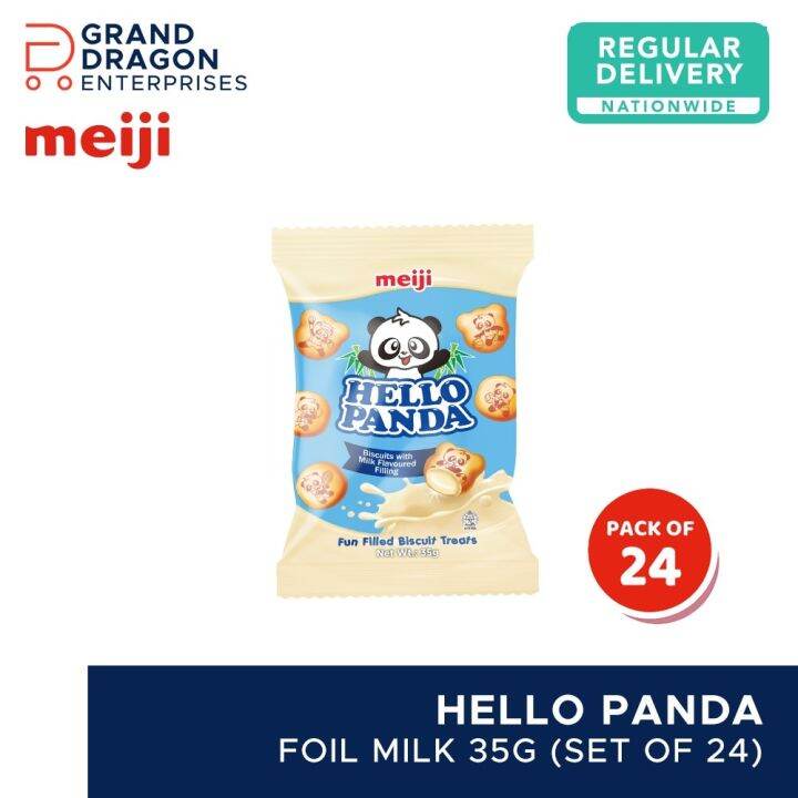 Meiji Hello Panda Milk 35g (Set of 24) | Lazada PH