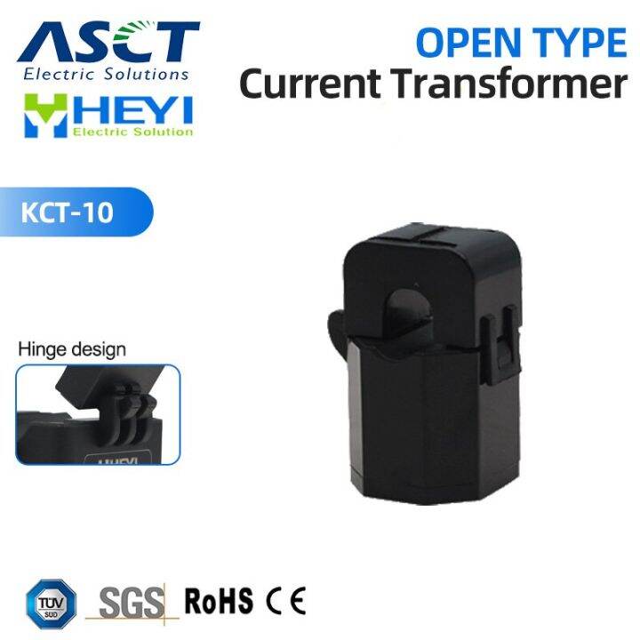 Kct 10 New Hinge Designed Split Core Ct Open Type Current Transformer Class 0 5 With 1m Wire