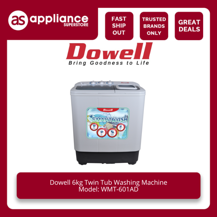 Dowell 6kg Twin Tub Washing Machine WMT-601AD | Lazada PH