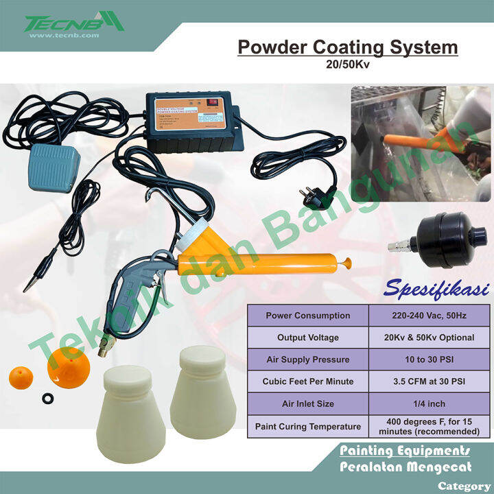 Powder Coating System 20/50Kv | Lazada Indonesia