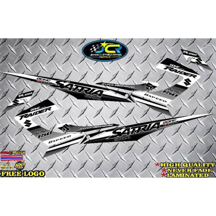 sticker motorcycle design [COD] RAIDER 150 CARB SATRIA STOCK STICKERS ...