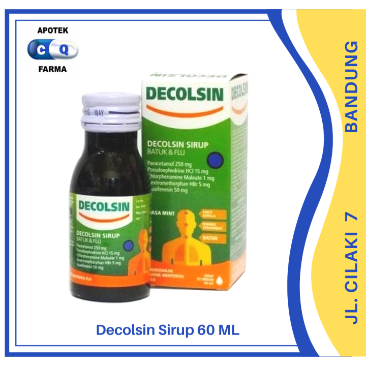 DECOLSIN SIRUP 60 ML | Lazada Indonesia